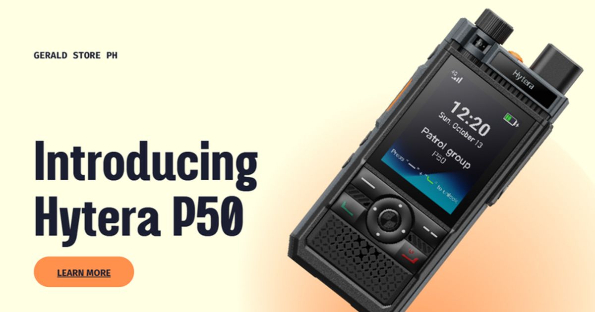 Gerald Store PH Landing Page